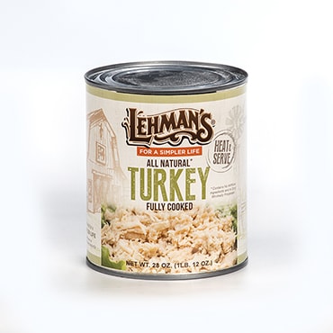 Canned Turkey, Meats - Lehman's