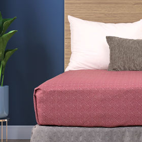 Diamond Pattern 100% Polyester Top Sheets | LodgMate