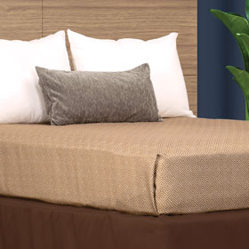 Diamond Pattern 100% Polyester Top Sheets | LodgMate