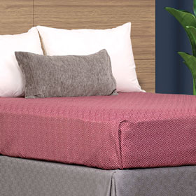 Diamond Pattern 100% Polyester Top Sheets | LodgMate