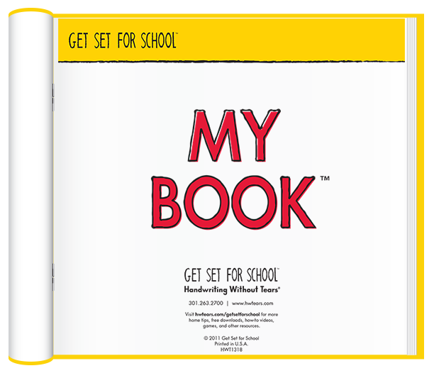 My Book activity book (Individual) | Learning Without Tears