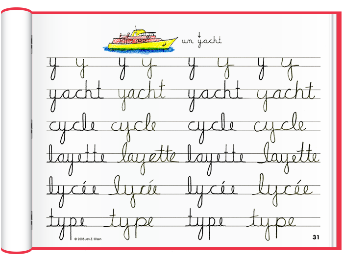 L'Ecriture cursive (French) | Learning Without Tears