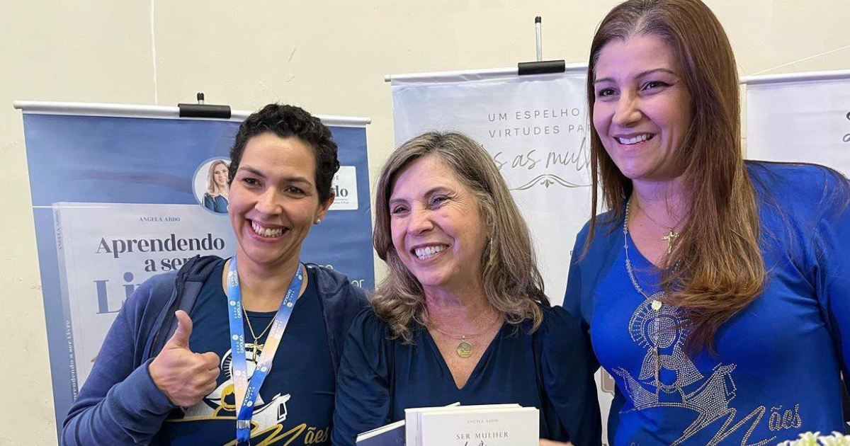 CONFIRA COMO FOI A PARTICIPAÇÃO DE ANGELA ABDO NA EXPOCATÓLICA 2023 ...