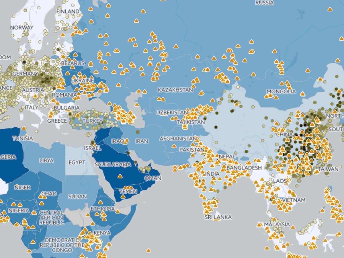 Mapped: how bad is environmental pollution around the world