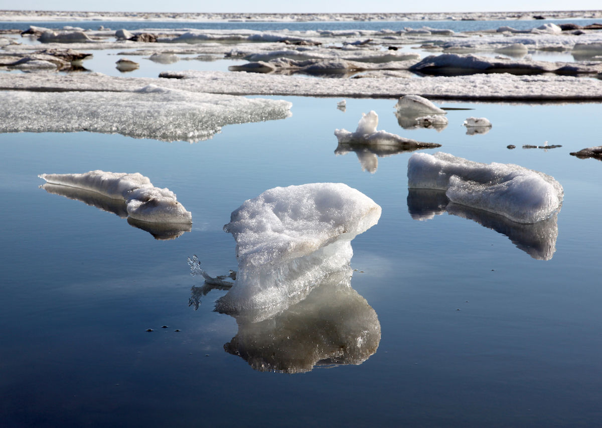 An extreme heat wave just made the Arctic hit melting point
