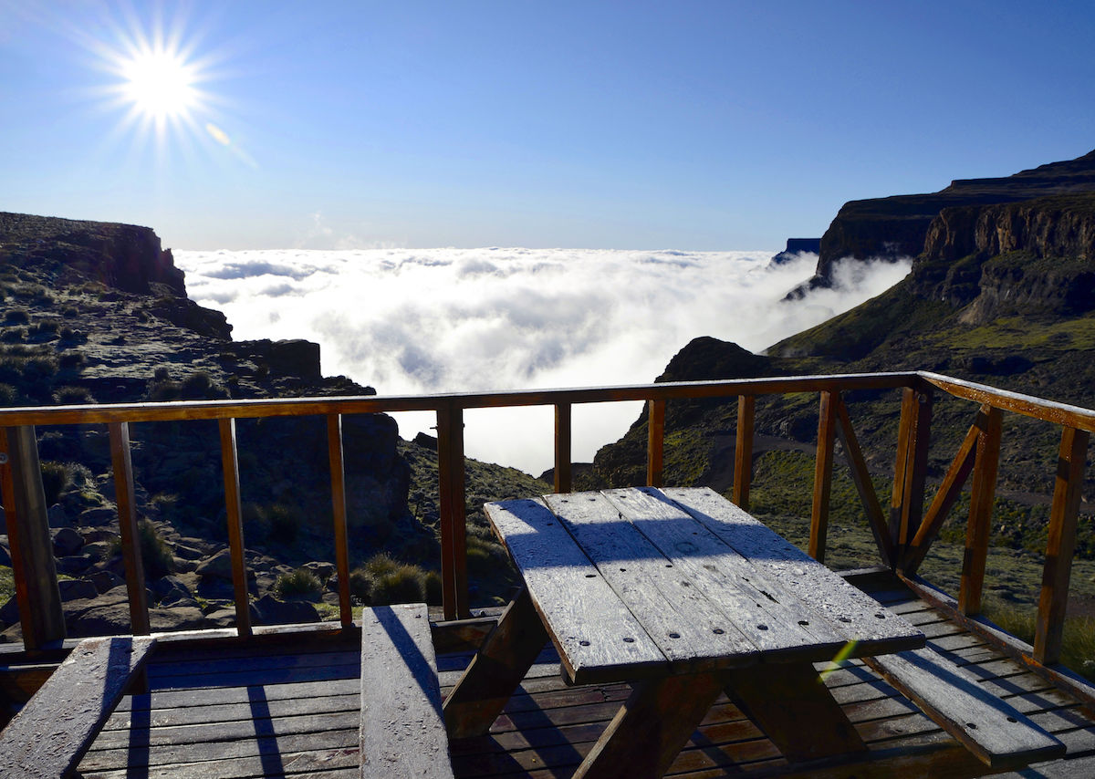 The Sani Mountain Lodge is the highest pub in Africa