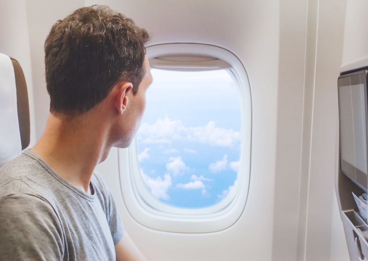 Why do we put shades up and turn off phones on planes