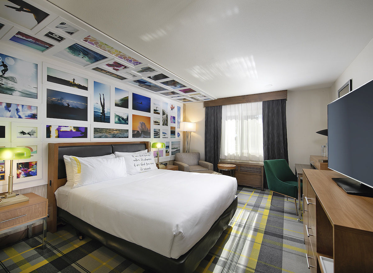 Dorm-room-inspired hotels with bunk beds, communal rooms