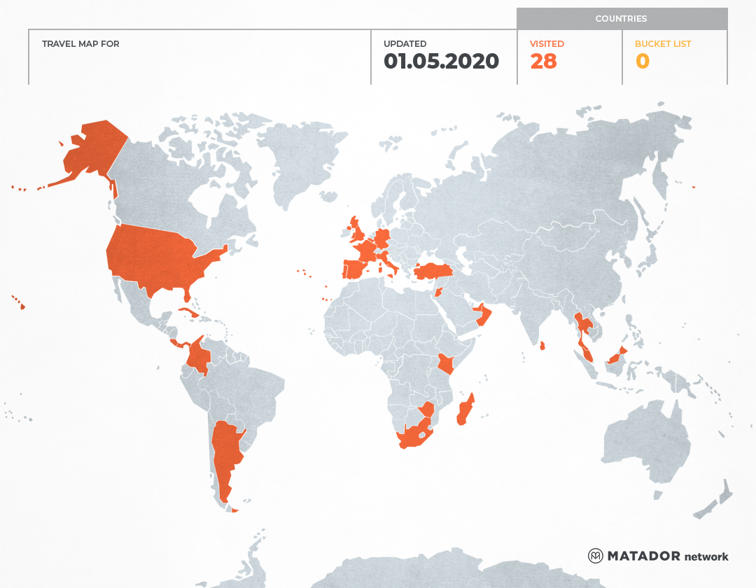 Lêto’s Travel Map – Matador Network