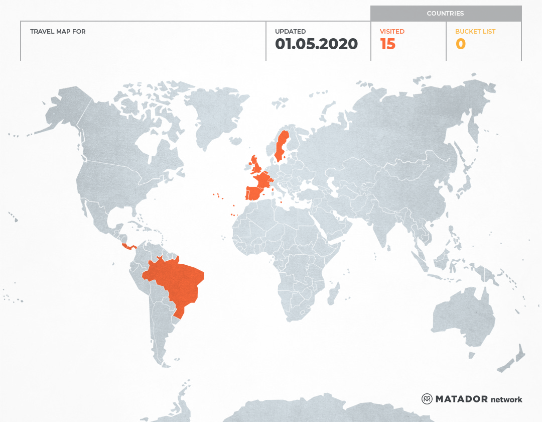 Elsa’s Travel Map – Matador Network