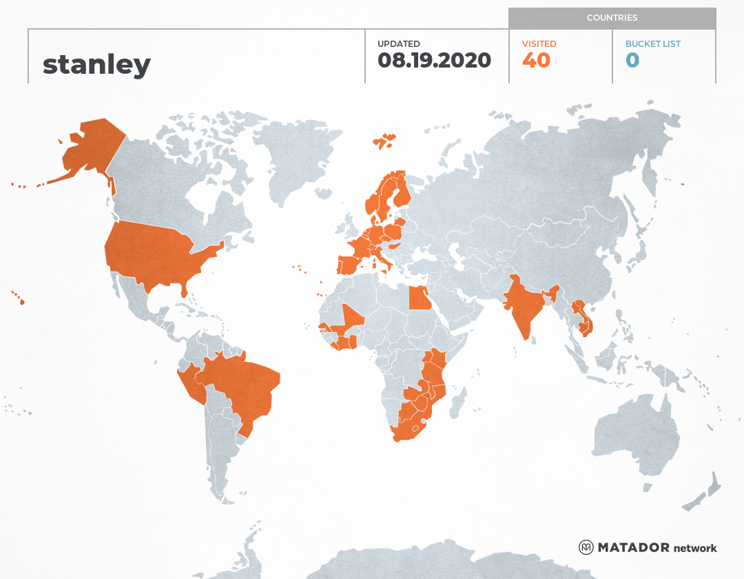 Stanley’s Travel Map – Matador Network