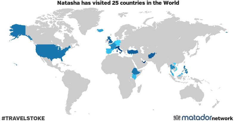 Natasha’s Travel Map – Matador Network
