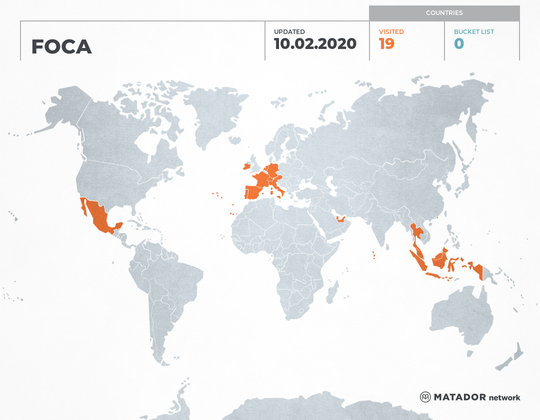 FOCA’s Travel Map – Matador Network
