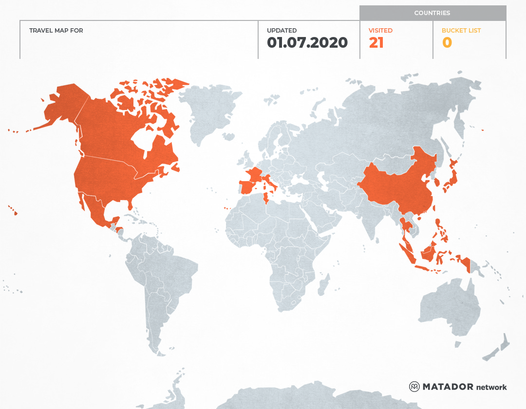 Lehi’s Travel Map – Matador Network
