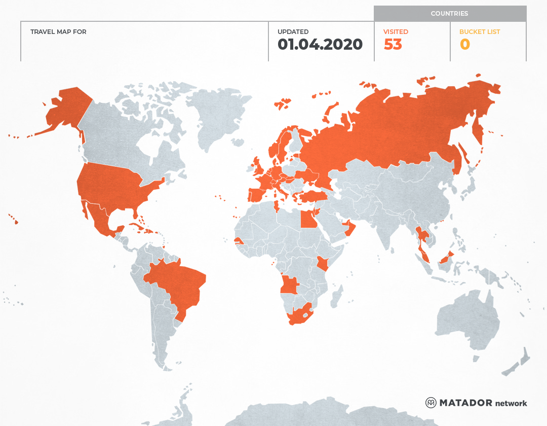Maria José’s Travel Map – Matador Network