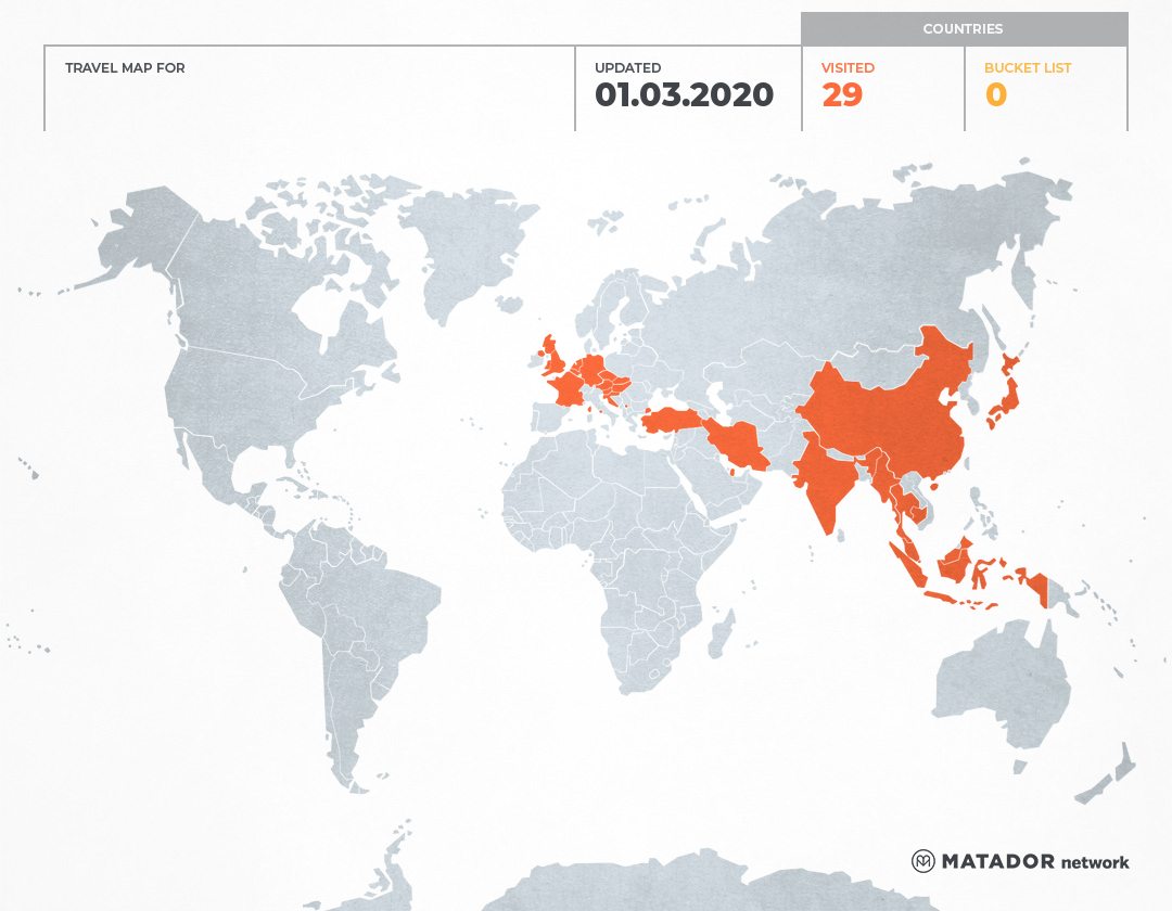 Mar’s Travel Map – Matador Network