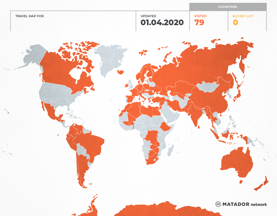 PMU’s Travel Map – Matador Network