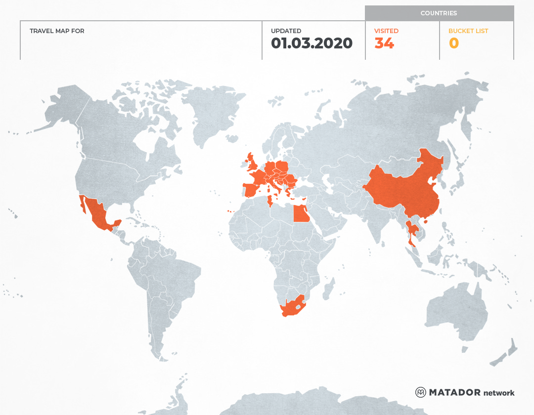 Helena’s Travel Map – Matador Network