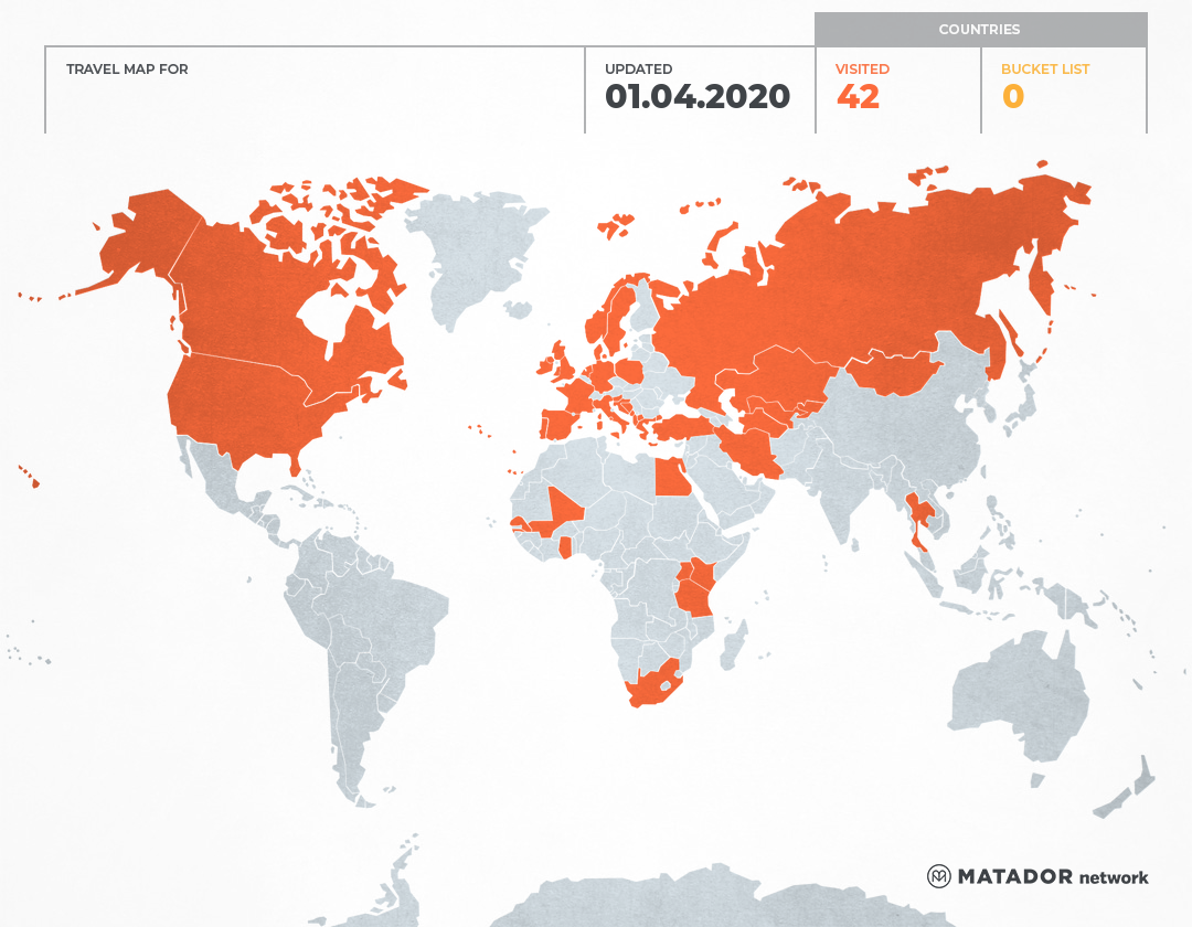 Elin’s Travel Map – Matador Network