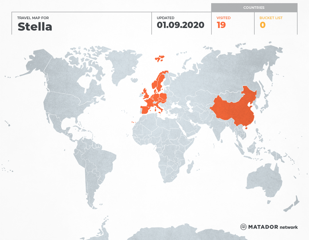Stella’s Travel Map – Matador Network