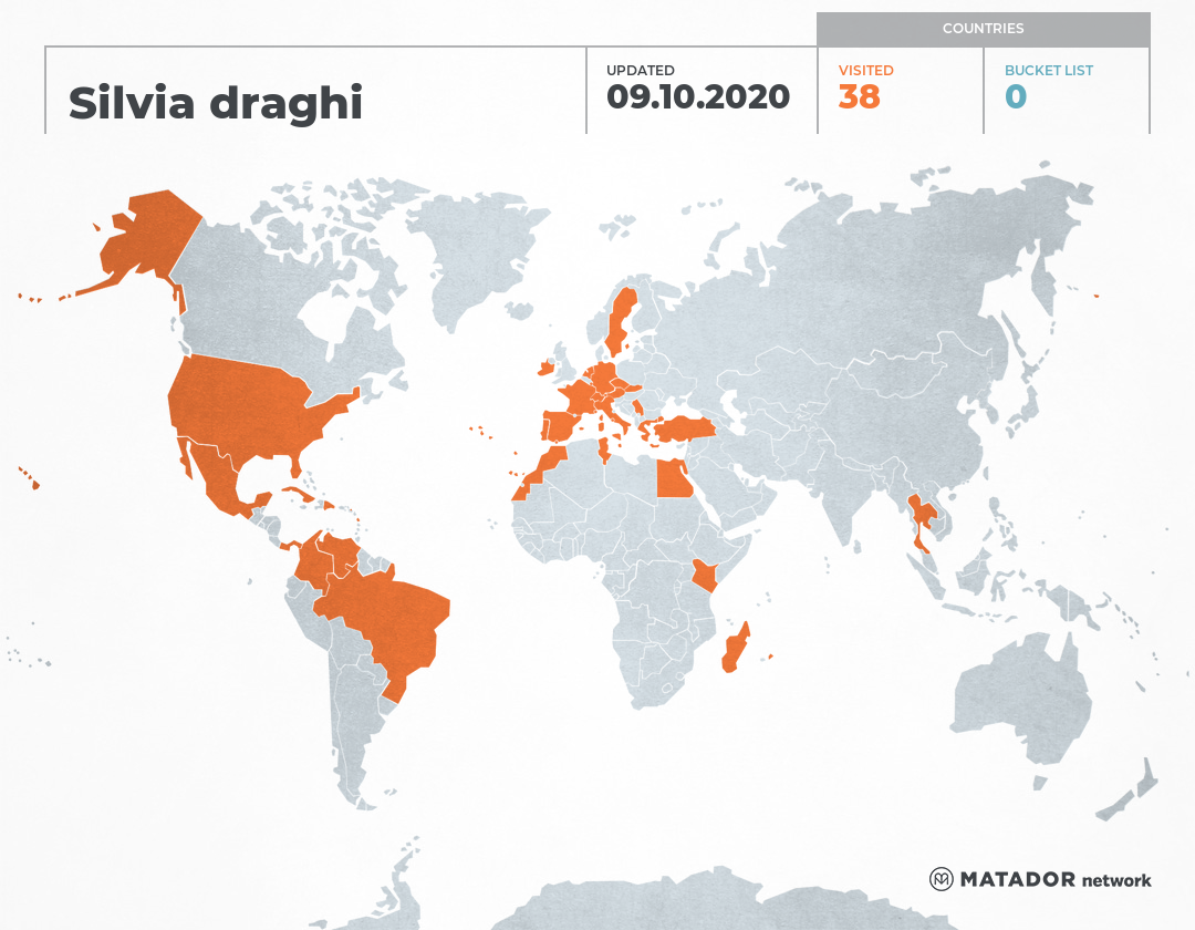 Silvia Draghi’s Travel Map – Matador Network