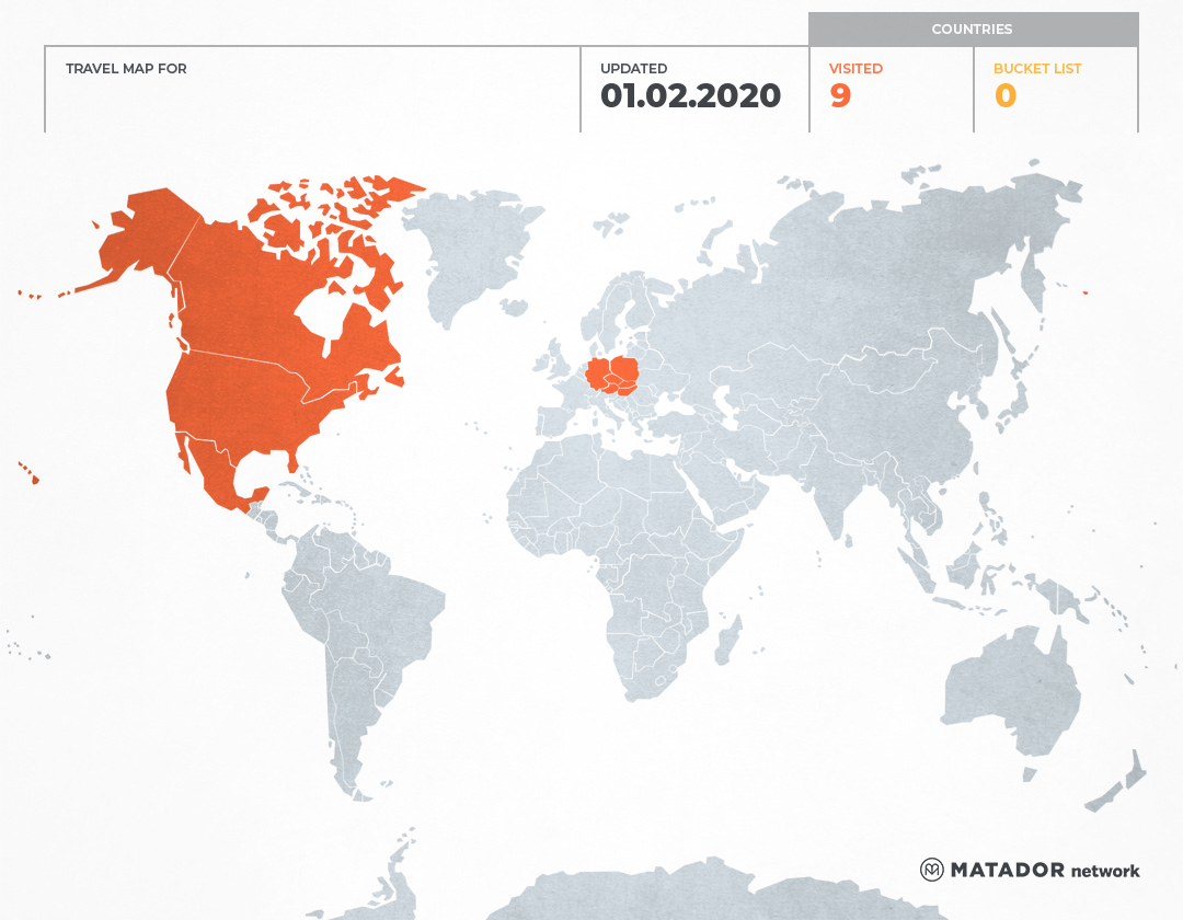 Mark’s Travel Map – Matador Network