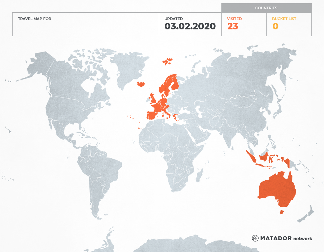‘s Travel Map – Matador Network