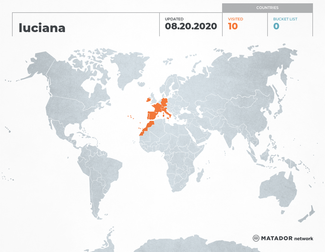 Luciana’s Travel Map – Matador Network