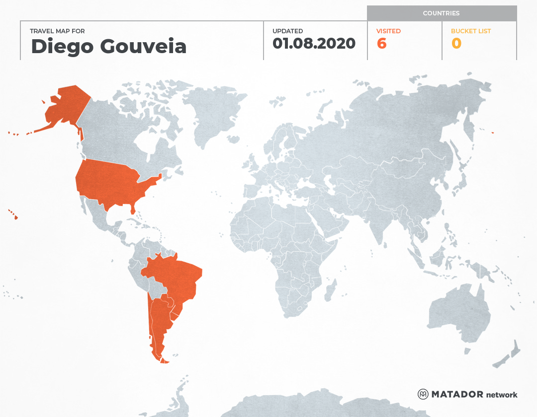 Diego Gouveia’s Travel Map – Matador Network