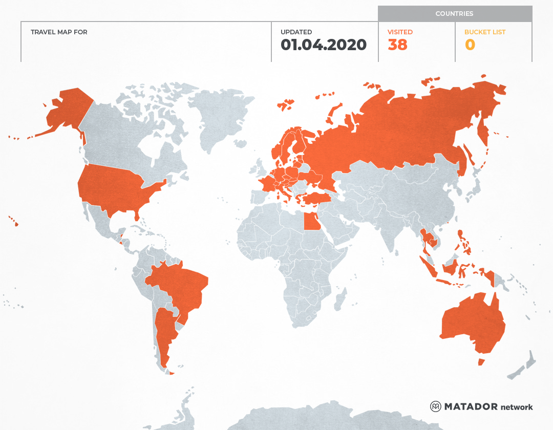 Simba’s Travel Map – Matador Network