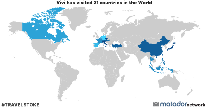 Vivi’s Travel Map – Matador Network