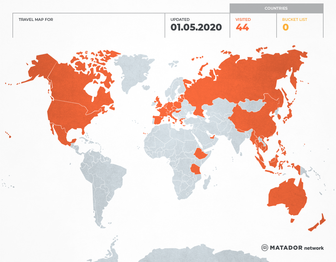 Just Go!’s Travel Map – Matador Network
