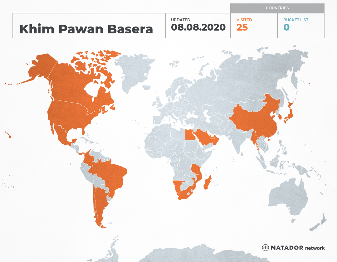 Khim Pawan Basera’s Travel Map – Matador Network