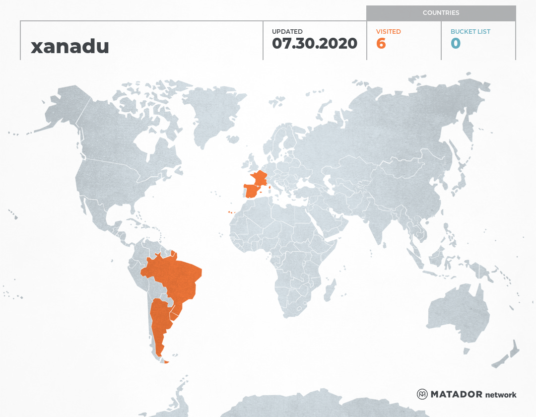 Xanadu’s Travel Map – Matador Network