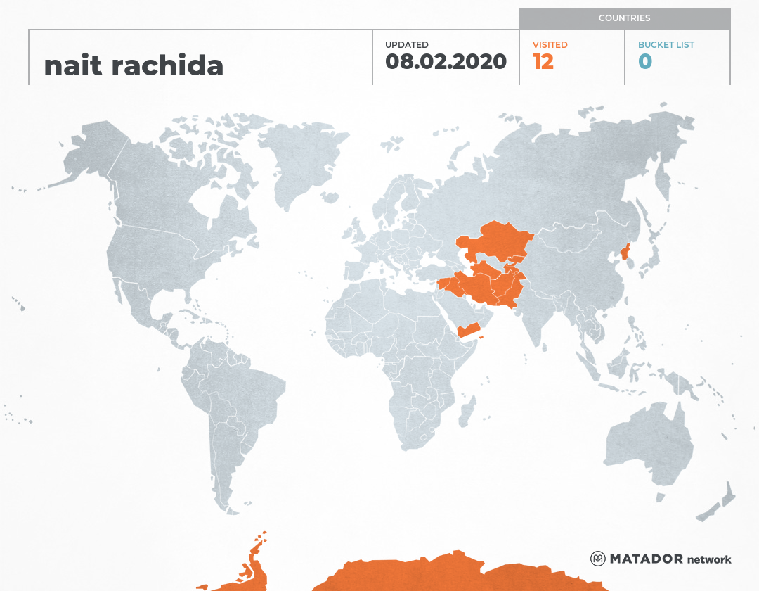 Nait Rachida’s Travel Map – Matador Network
