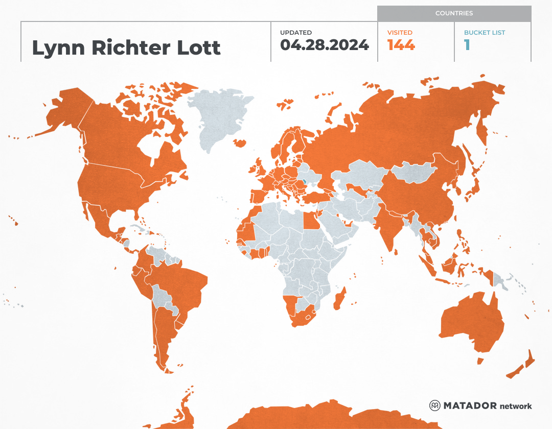 Lynn Lott’s Travel Map – Matador Network