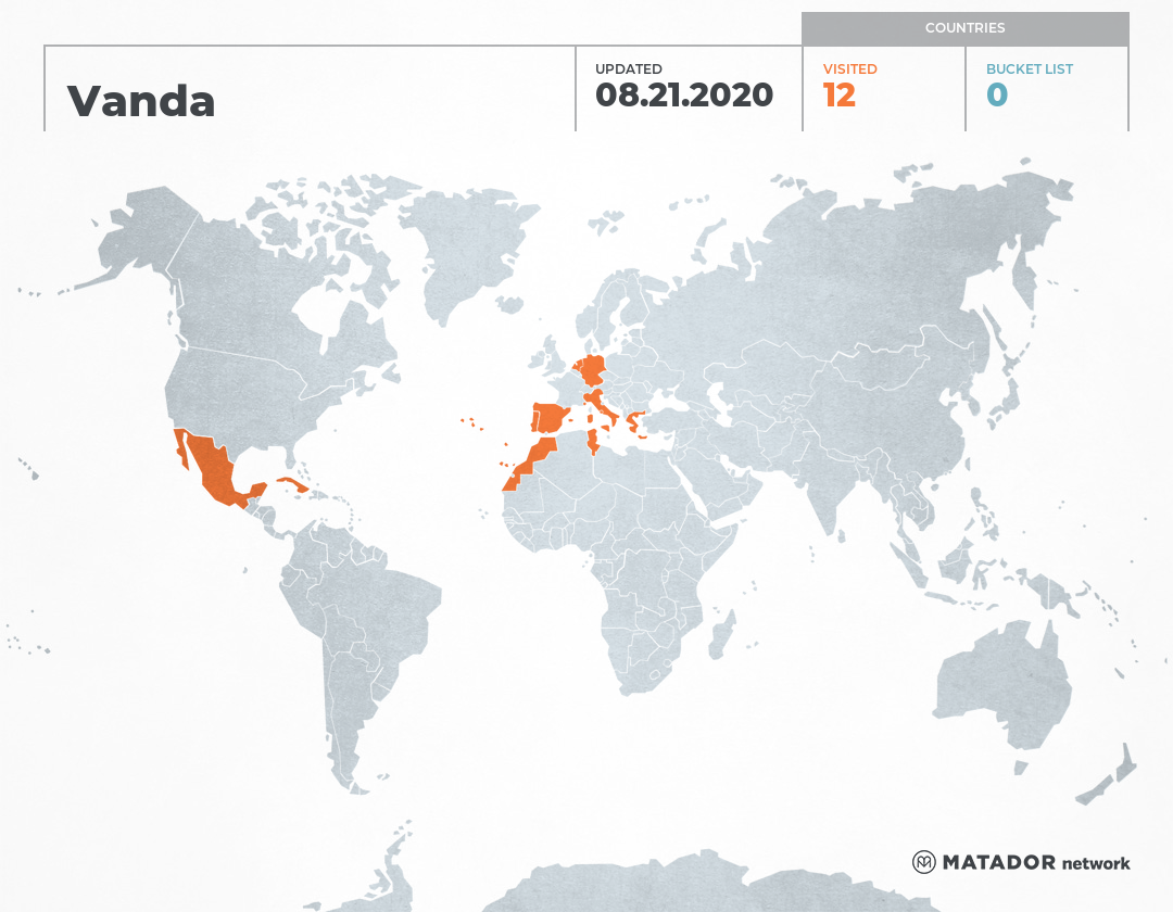 Vanda’s Travel Map – Matador Network