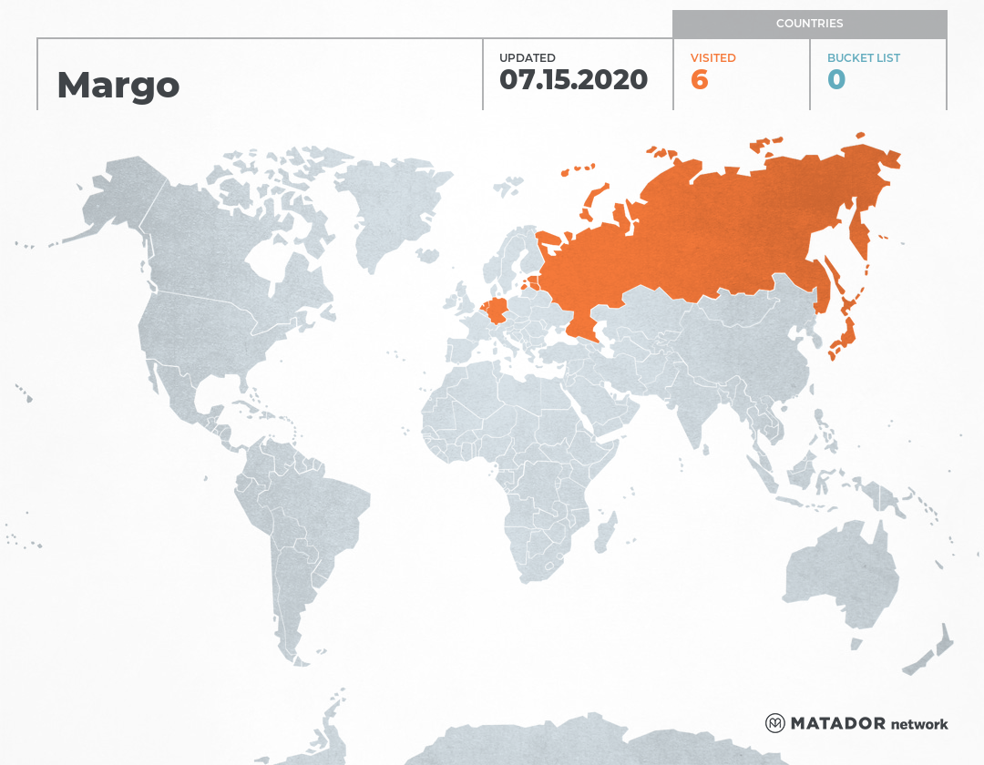 Margo’s Travel Map – Matador Network