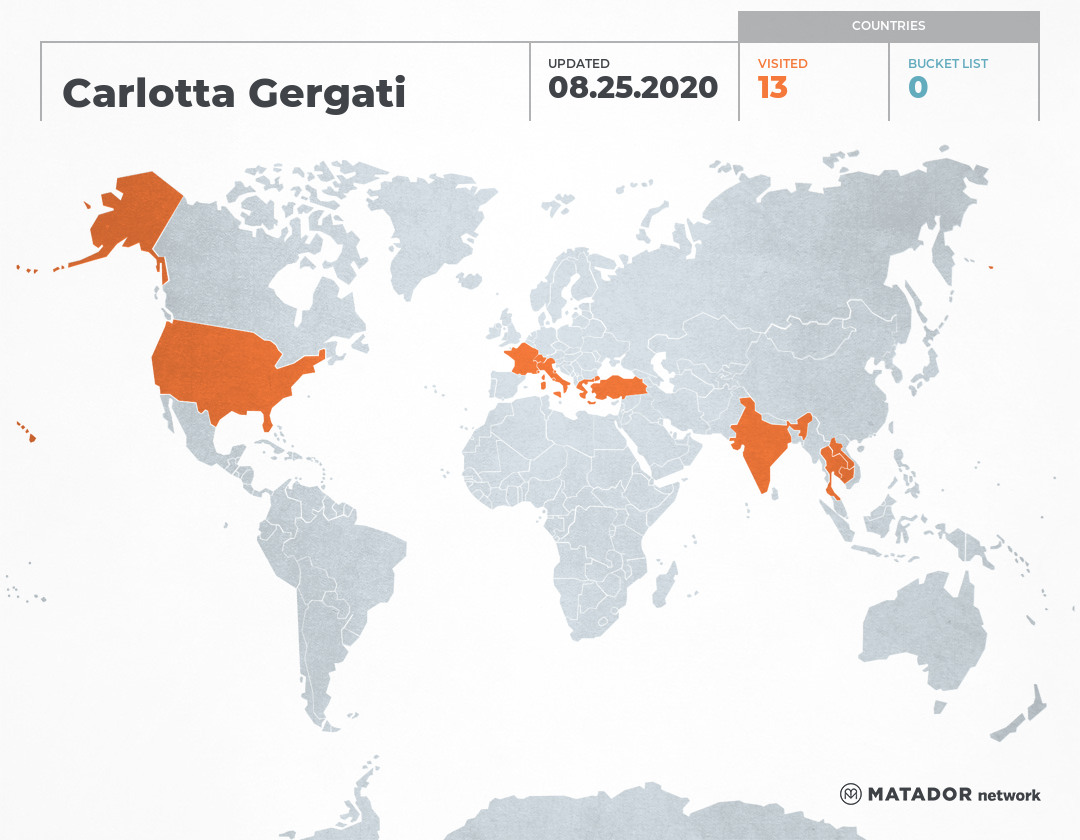 Carlotta Gergati’s Travel Map – Matador Network