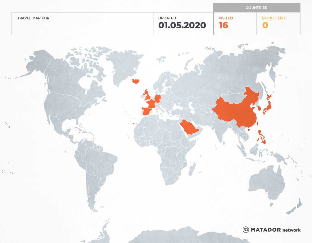 Isla’s Travel Map – Matador Network