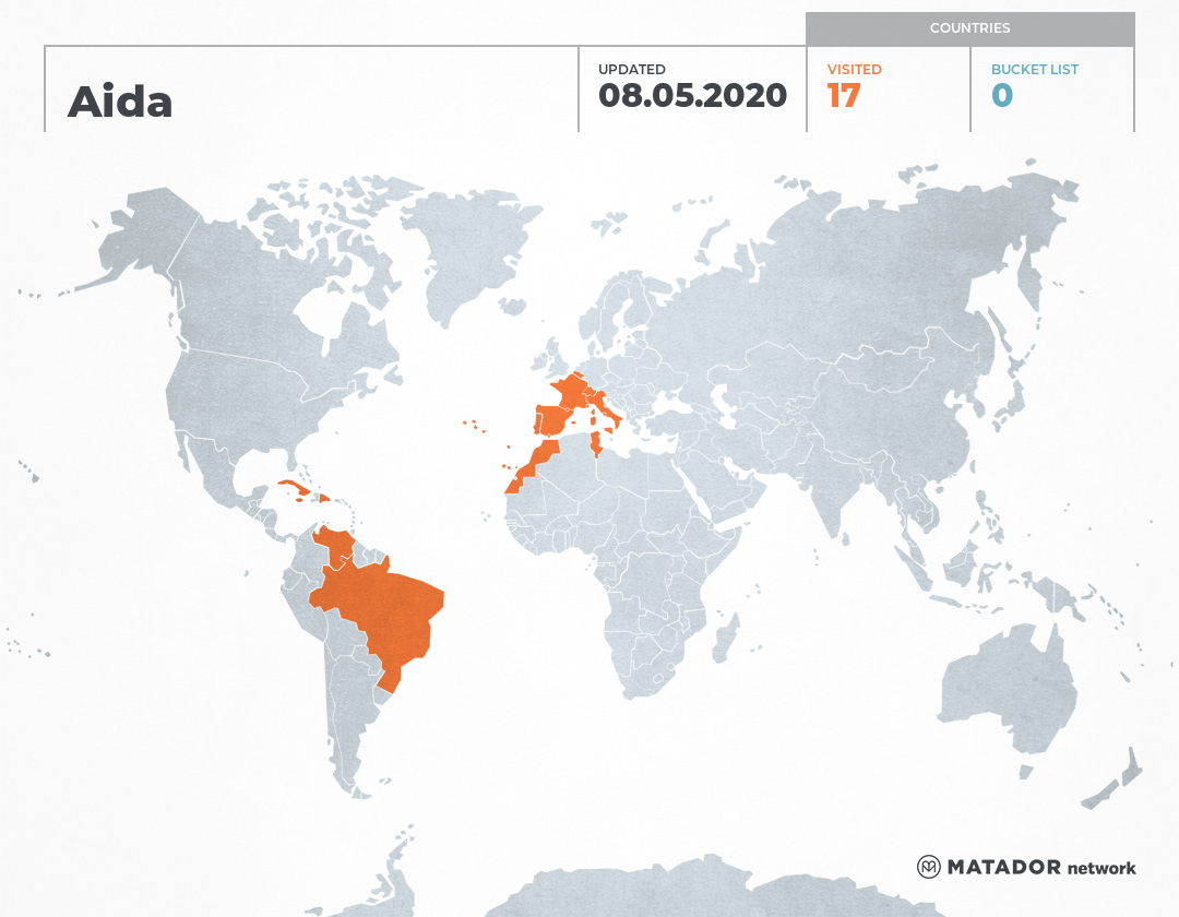 Aida’s Travel Map – Matador Network