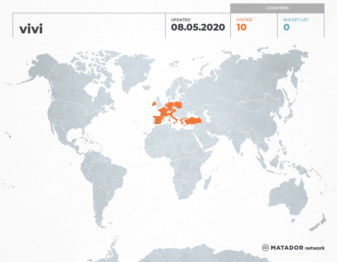 Vivi’s Travel Map – Matador Network