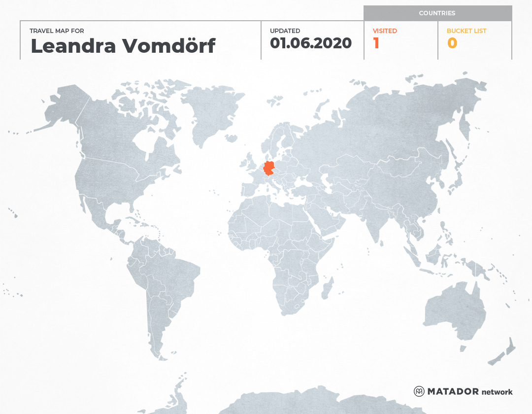 Leandra Vomdörfli’s Travel Map – Matador Network