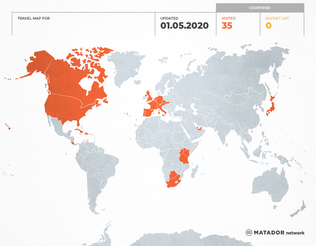 Azania Travel Team’s Travel Map – Matador Network