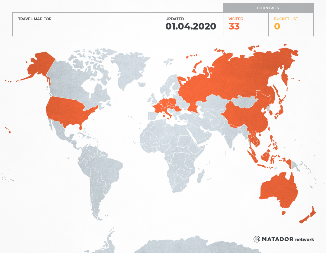 Maureen T. Rustandi’s Travel Map – Matador Network