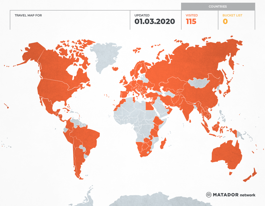 Yoshimi Tamba’s Travel Map – Matador Network
