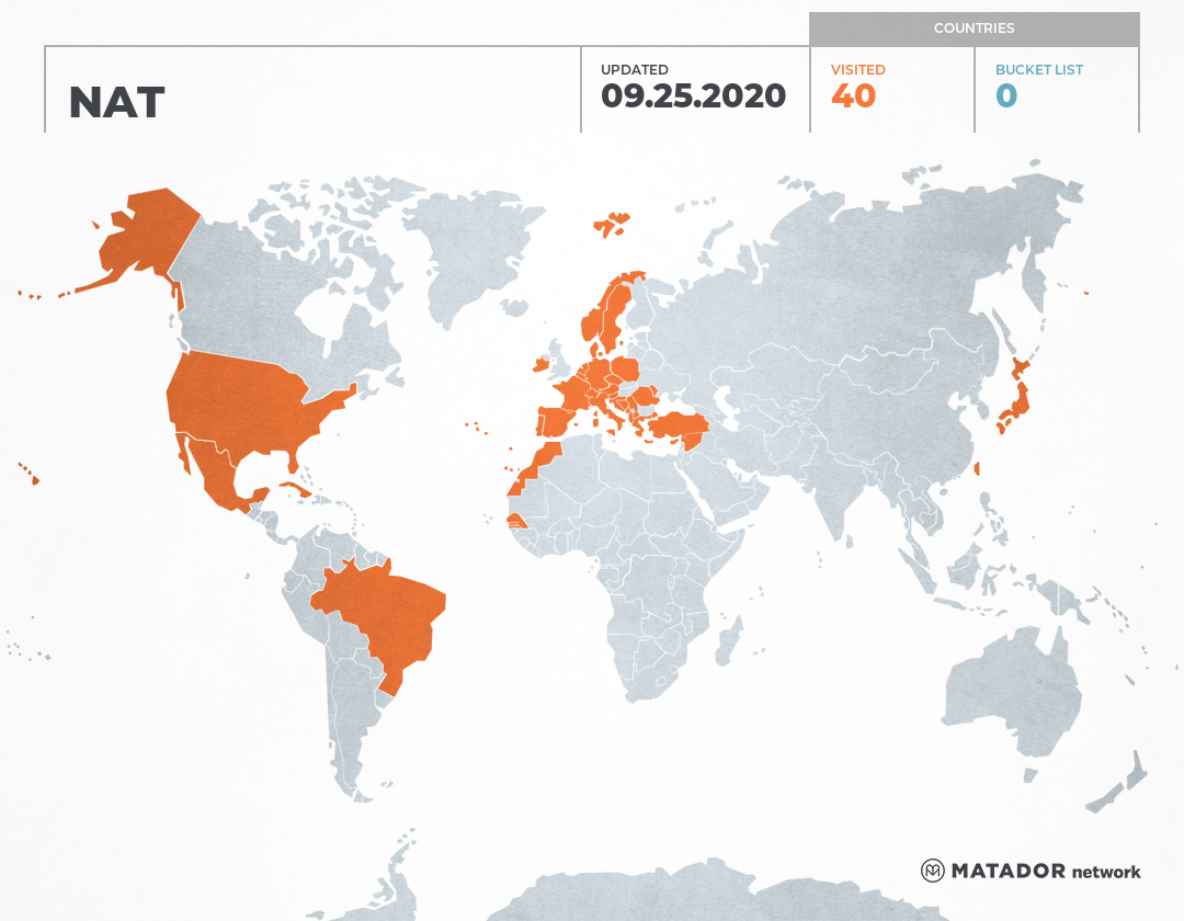 NAT’s Travel Map – Matador Network