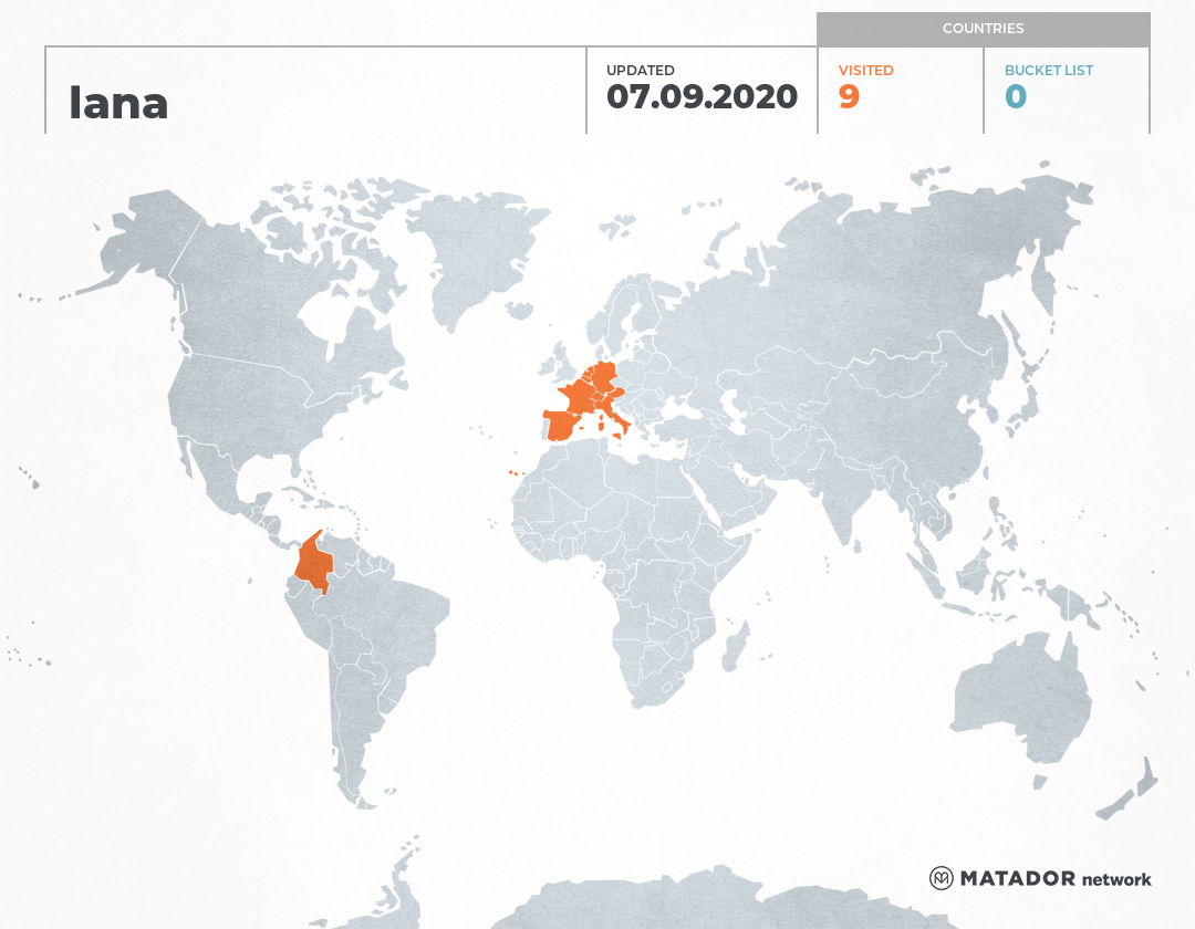 Lana’s Travel Map – Matador Network