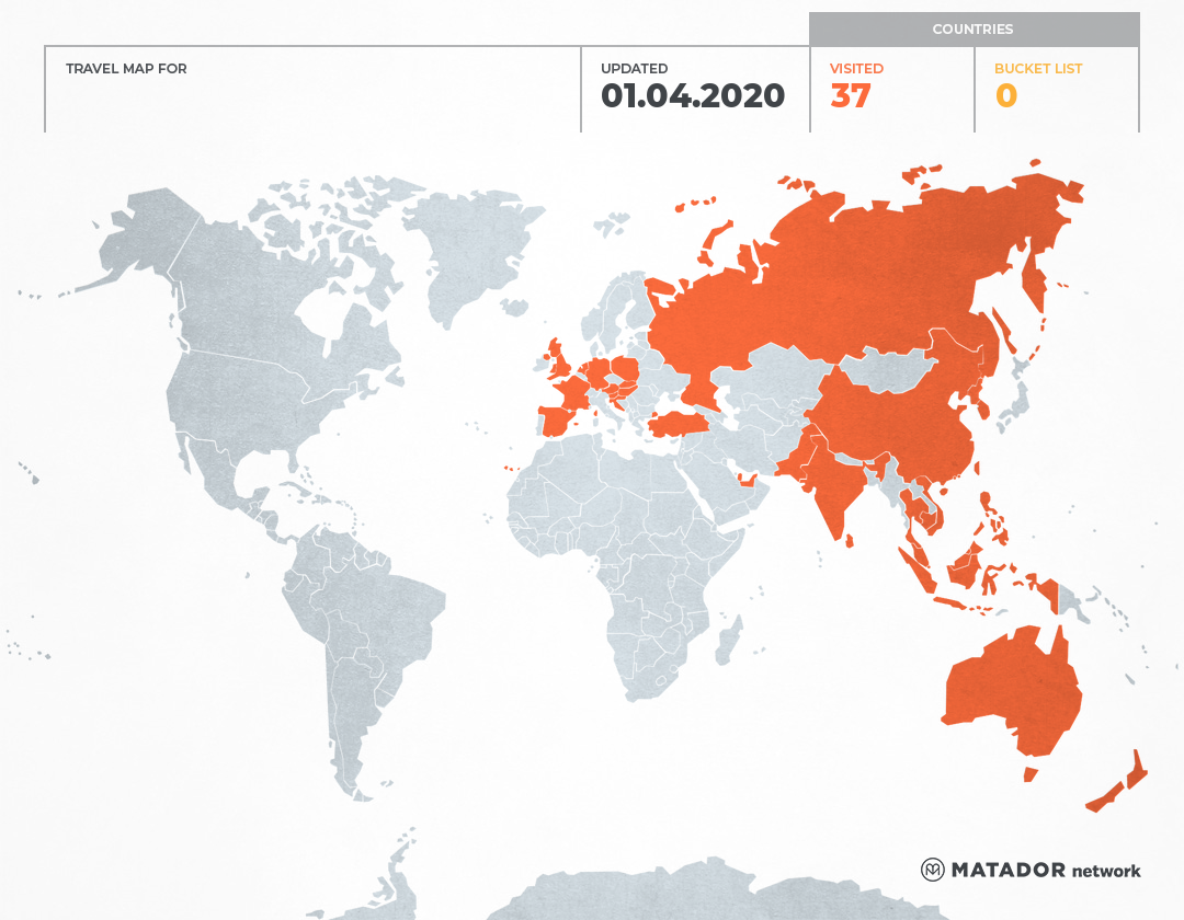 Michelle Verma’s Travel Map – Matador Network