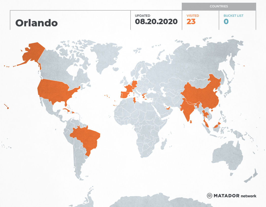 Orlando’s Travel Map – Matador Network